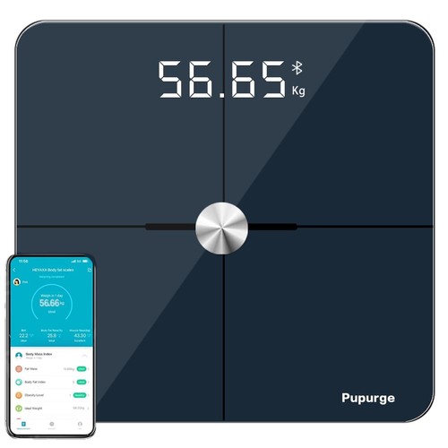 Smart scale for body weight, Smart BMI body fat scale Accurate to 0.1lb ...