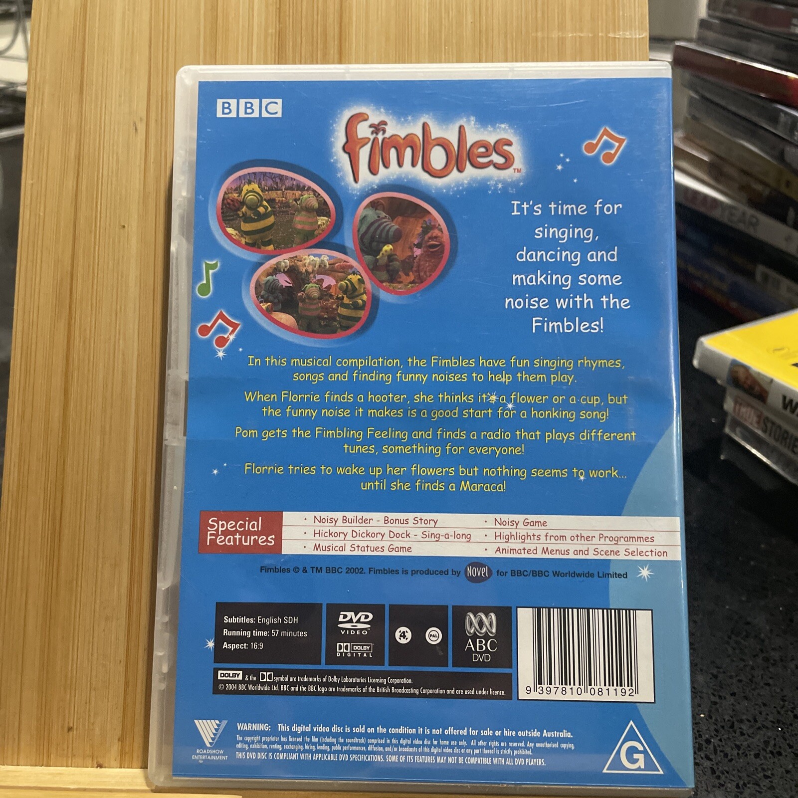 BBC Fimbles - Tinkles, Toots and Fimbling Hoots Dvd Kids Tv Region 4 | eBay