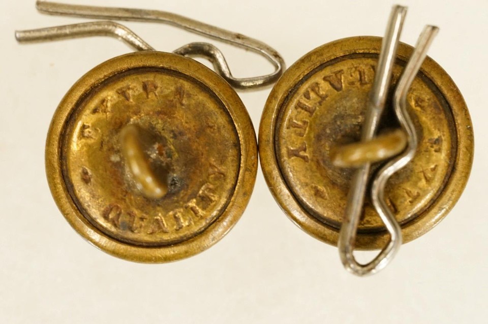 Vintage Extra Quality Railroad Conductor Trainmen Brass Shirt Buttons ...