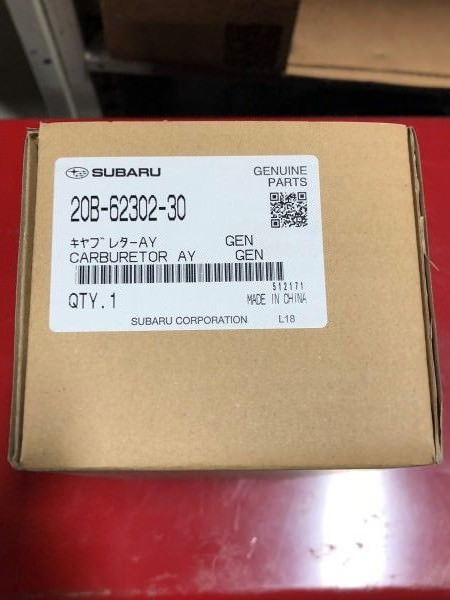 ROBIN SUBARU 20B-62302-30/20B-62302-20 CARBURETOR FITS EX40 ENGINE OEM ...