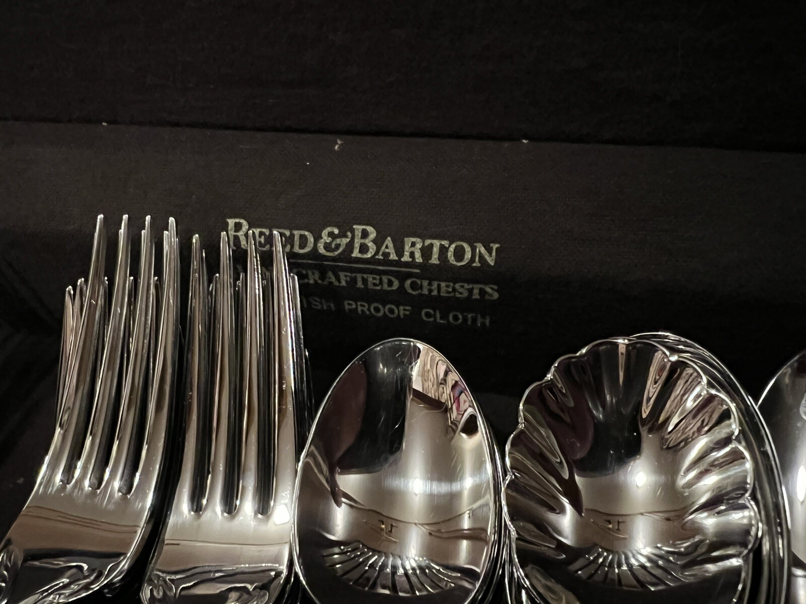 Reed and Barton Stainless Flatware 76 Piece Set With Serving Pieces New ...