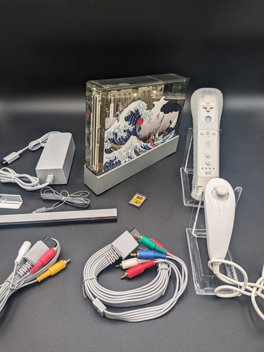 Nintendo Wii Bundle Custom Legend Of Zelda Shell Opened Cleaned New ...