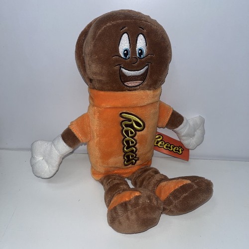 Reeses Peanut Butter Cup Man Plush Stuffed Animal Hershey Chocolate ...