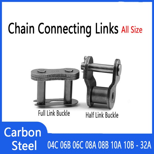 Chain Connecting Links Standard Roller Chain Full/Half Link Fast Post ...