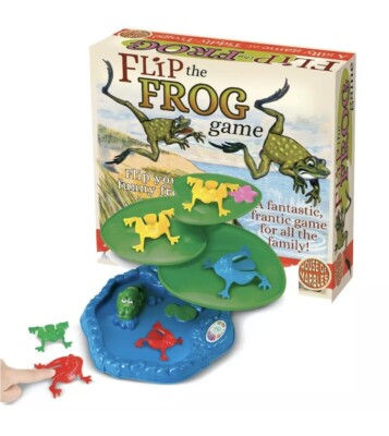 House Of Marbles 221103 Flip the Frog Game Children's Like Tiddlywinks ...