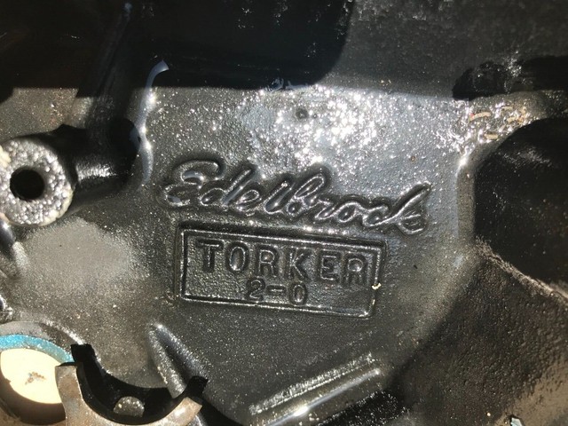 Edelbrock Torker 2-0 Intake Manifold 4bbl Model 2740 BBC Oval Port for ...