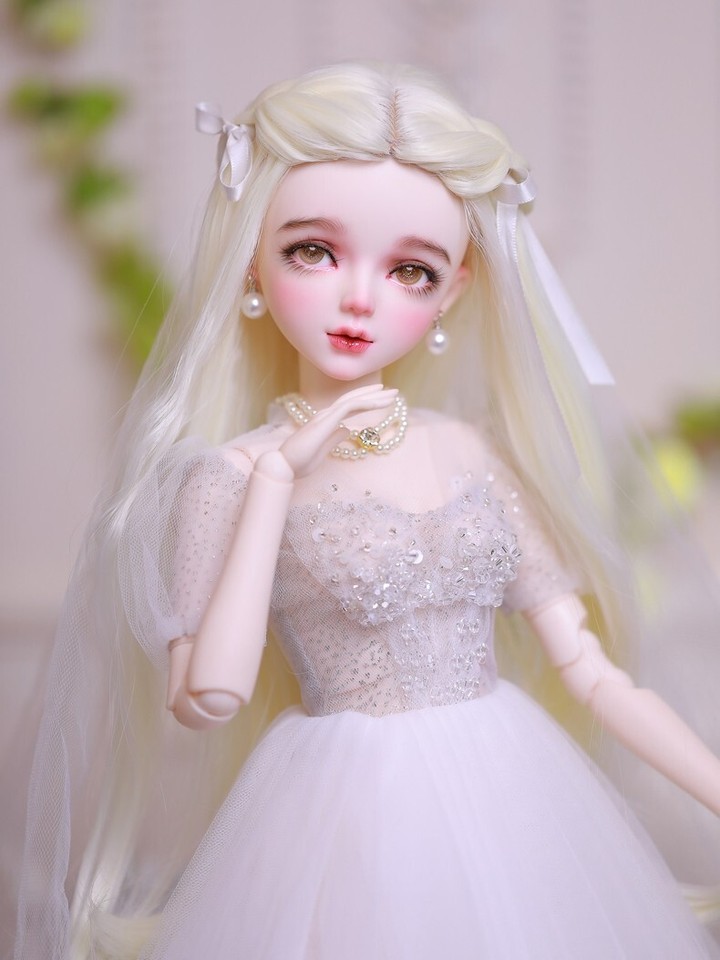 New Handmade 24" 1/3 PVC BJD SD Ball Joint Doll Women Girl Gift Grace ...