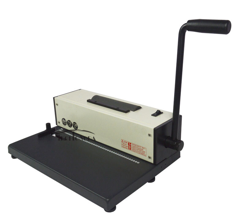 Intbuying 110v Desk Calendar Notebook Maker Plastic Spiral Coil Binding ...