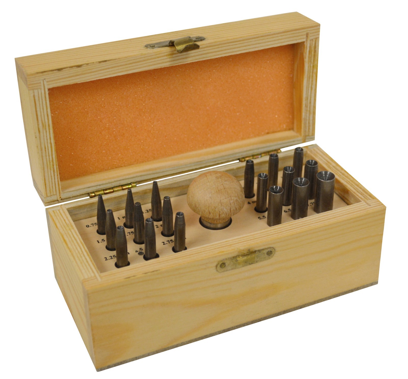 SETTING BURNISHER SET STONE SETTING KIT WITH 18 CONCAVE PUNCHES | eBay UK