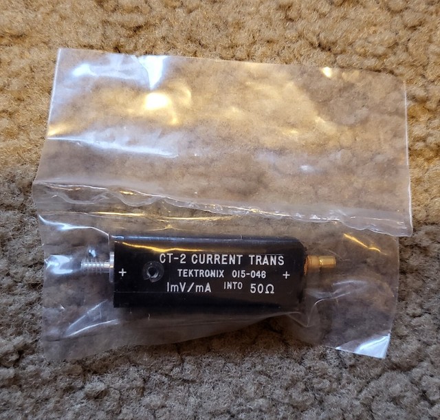 Tektronix Ct-2 Current Transformer With P6041 Passive Probe Cable for ...