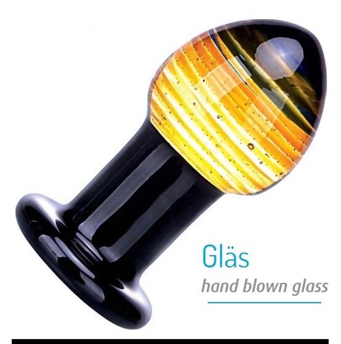 Galileo Glass Butt Plug Anal Sex Toy Glas Anal Toys SMOOTH Thick Bulb ...