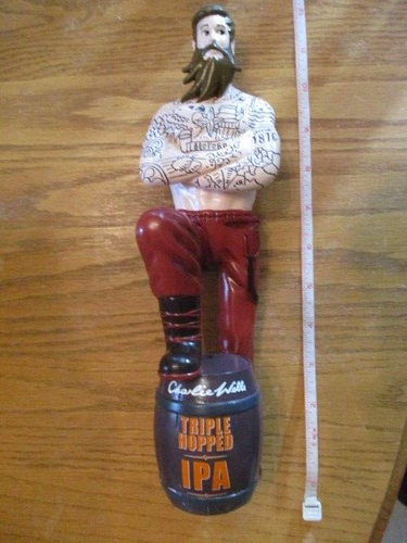 Beer Tap Charlie Wells Red Pants Handle Brand New | eBay