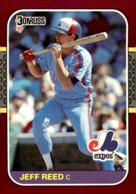 1987 Donruss Opening Day #92 Jeff Reed Montreal Expos | eBay