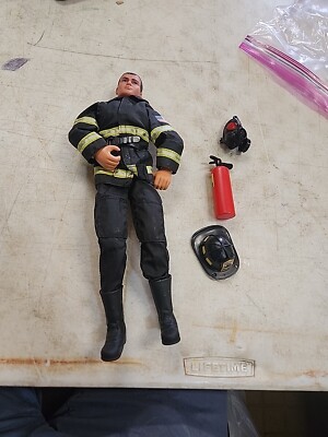 GI Joe Power Team Fire Fighter Figure 12" | eBay