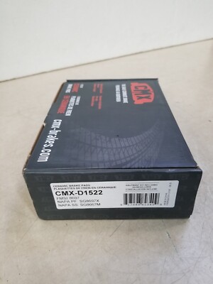 CMX Front Ceramic Disc Brake Pads CMX-D1522 | eBay