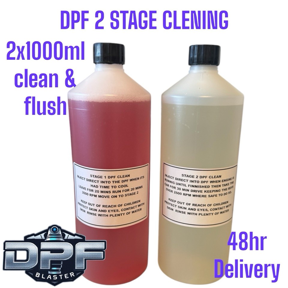 DPF Foaming Particular Filter Regenerator Flush Fluid Cleaner pro 2 ...
