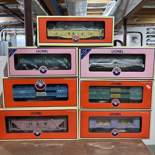 LIONEL 6-38340 (#1587S) GIRLS TRAIN SET ALL (7) ADD-ON CARS NEVER USED ...