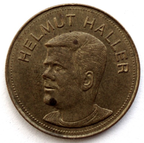 SHELL TRAUM-ELF 1969 HELMUT HALLER Token 26mm 5g Brass Plated Steel KK8 ...