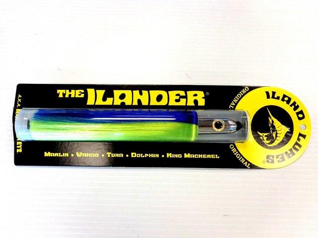 Iland Lures The ILANDER Trolling Lure 8-1/4" IL400-BL/CH Chrome Head ...