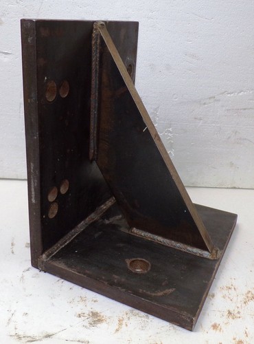 RIGHT ANGLE IRON BLOCK, HEIGHT 11-7/8", DEPTH 8-5/8", WIDTH: 10 ...
