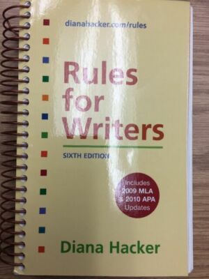 Rules for Writers (Sixth Edition) by Diana Hacker Book The Fast Free ...