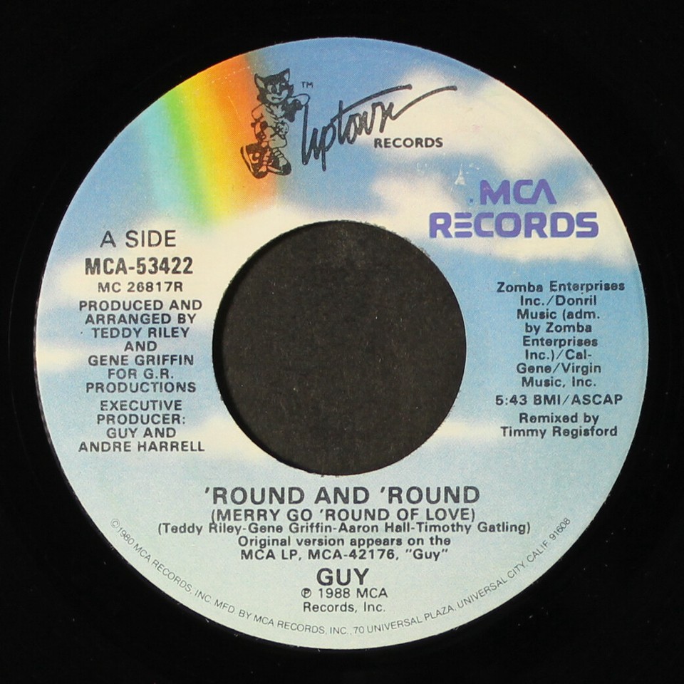 GUY: 'round and 'round / instrumental MCA 7" Single 45 RPM | eBay