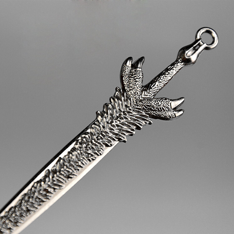 1/12 Scale Metal Dragon Claw Double-edged Devil Sword Blade Dante 6 ...