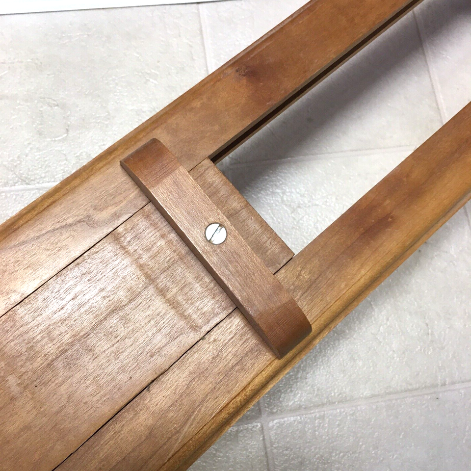 Deluxe Wood Rolling Floor Scroll Frame Needlework Quilt Embroidery ...