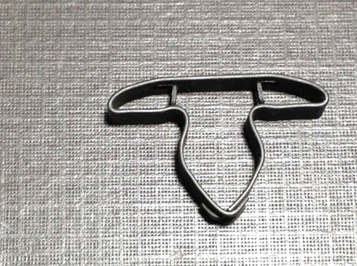 1 pc NORS fender & hood side moulding clip fits Mopar 1942 Plymouth | eBay