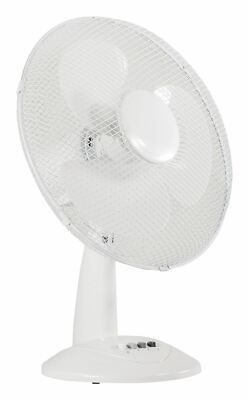 16" 3 Speed Oscillating Free Standing Cooling Desk Table Fan Home ...