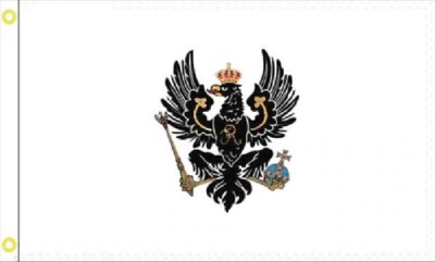 3X5 Prussia PLAIN SYMBOL Premium Quality 100D Woven Poly Nylon Flag | eBay