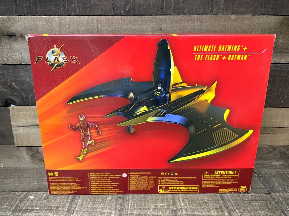 ⚡️DC The Flash Movie Ultimate Batwing + The Flash + Batman Figures Toy ...