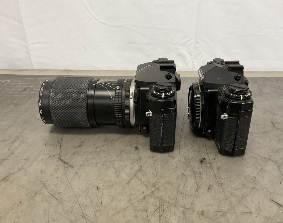 Lot of 2 Olympus OM-4 35mm SLR Film Camera Bundle | eBay