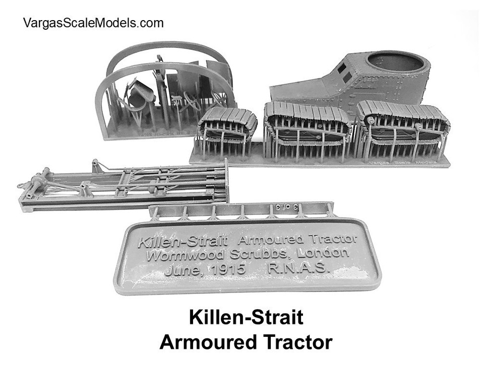 1/35 Killen-Strait armoured tractor WW1 UK Criel Meng Takom CSM SS ...
