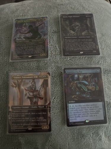 Aetherdrift Variants Lot (4) Magic the Gathering Saheeli, Temmet, Gonti ...