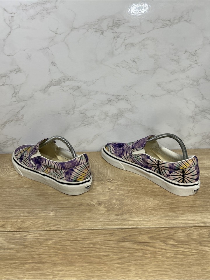 VANS Classic Slip On New Age Purple Tie Dye Sneakers 507452 Sz 11.5 New ...
