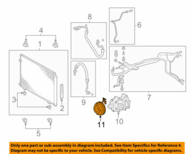 88410-0N010 Toyota Clutch assy, magnet 884100N010, New Genuine OEM Part ...