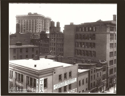 1915 Historic Baltimore MD Downtown Photo Reads Drug Store Lexington ...