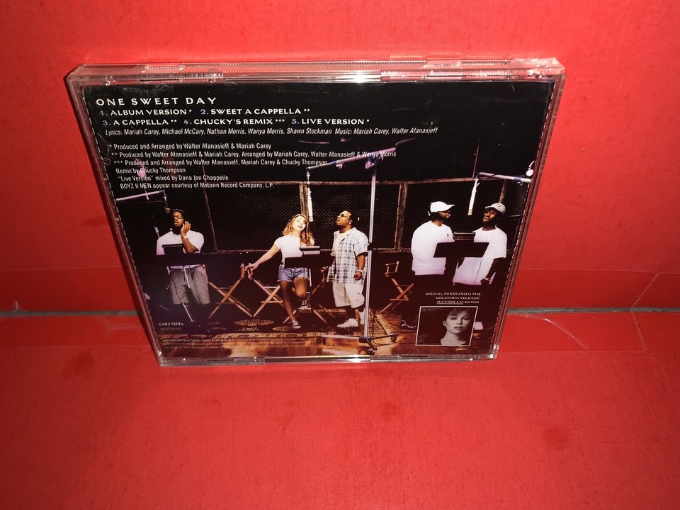 Mariah Carey & Boyz II Men - One Sweet Day - Demo -Maxi Single - CD | eBay