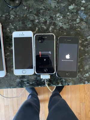 Lot Of 3 Used iPhones 2 Work The 8GB Original,4g,6g Not Working | eBay