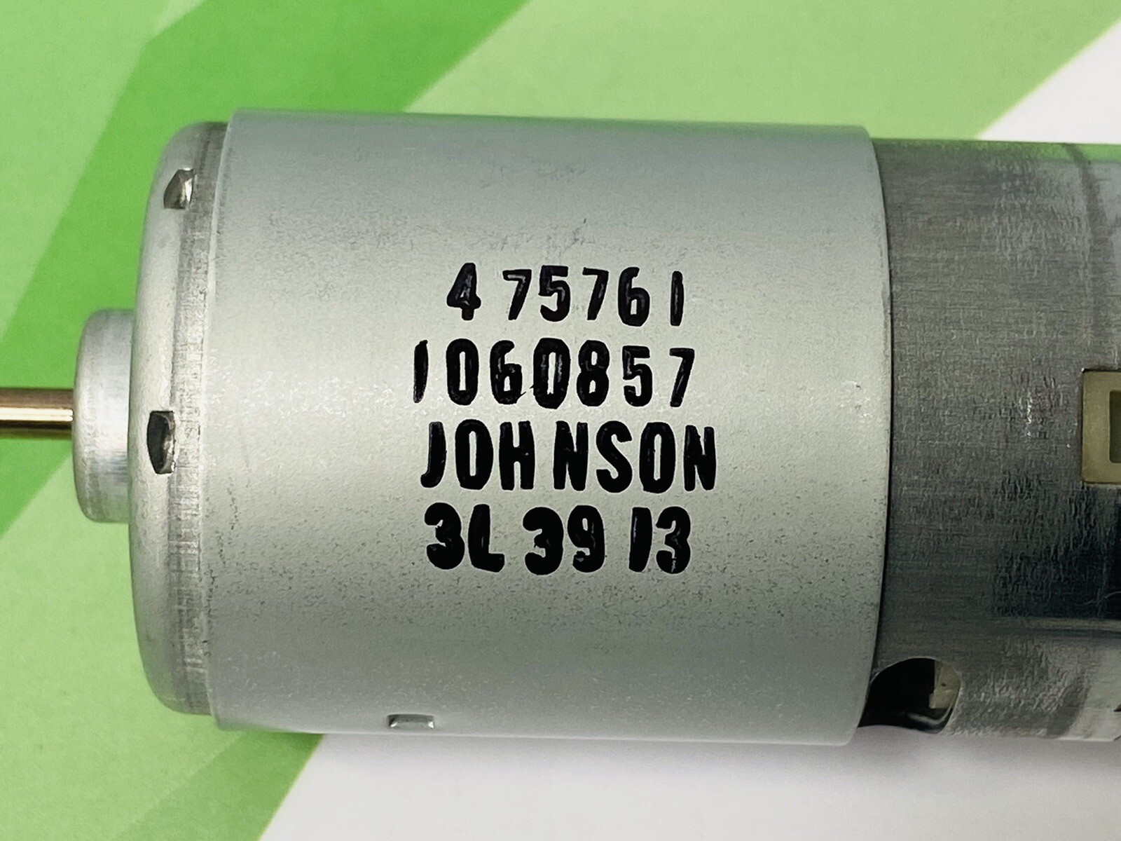 JOHNSON ELECTRIC 475761 1060857 3L3913 DC-MOTOR — NEW | eBay.de