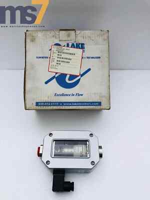 LAKE MONITORS M3S7WB05 VARIABLE AREA FLOW METER FOR MAIN & AUXILIARY ...