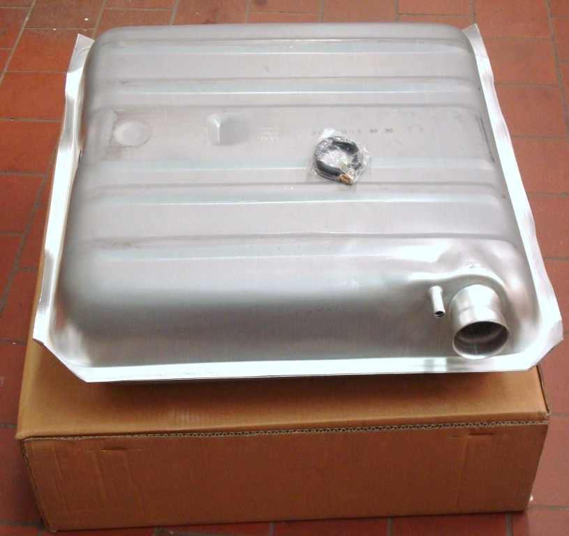 1957 Chevy Car Bel Air 150 210 Gas Tank Fuel Tank GM28D Square Corners ...