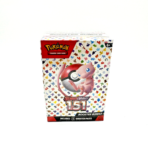 Pokemon Center 151 Booster Bundle Box Factory Sealed Sealed Fast Ship ...