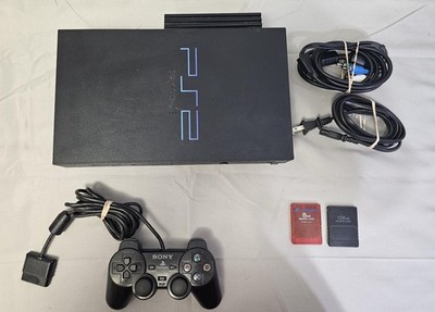 Vintage Sony PlayStation 2 PS2 SCPH-39001/N Console Black W/ Controller ...