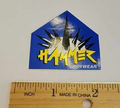 HAMMER OLD SCHOOL BMX STICKER | eBay
