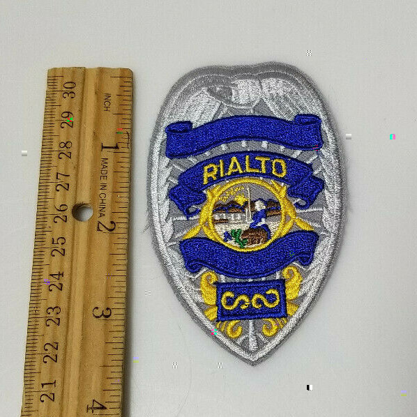 Police Security Patch Rialto | eBay