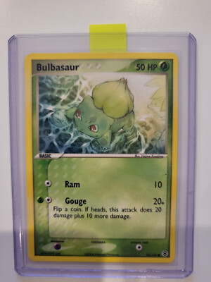 Bulbasaur 55/112 Fire Red Leaf Green NM Pokemon 055/112 EX FireRed ...