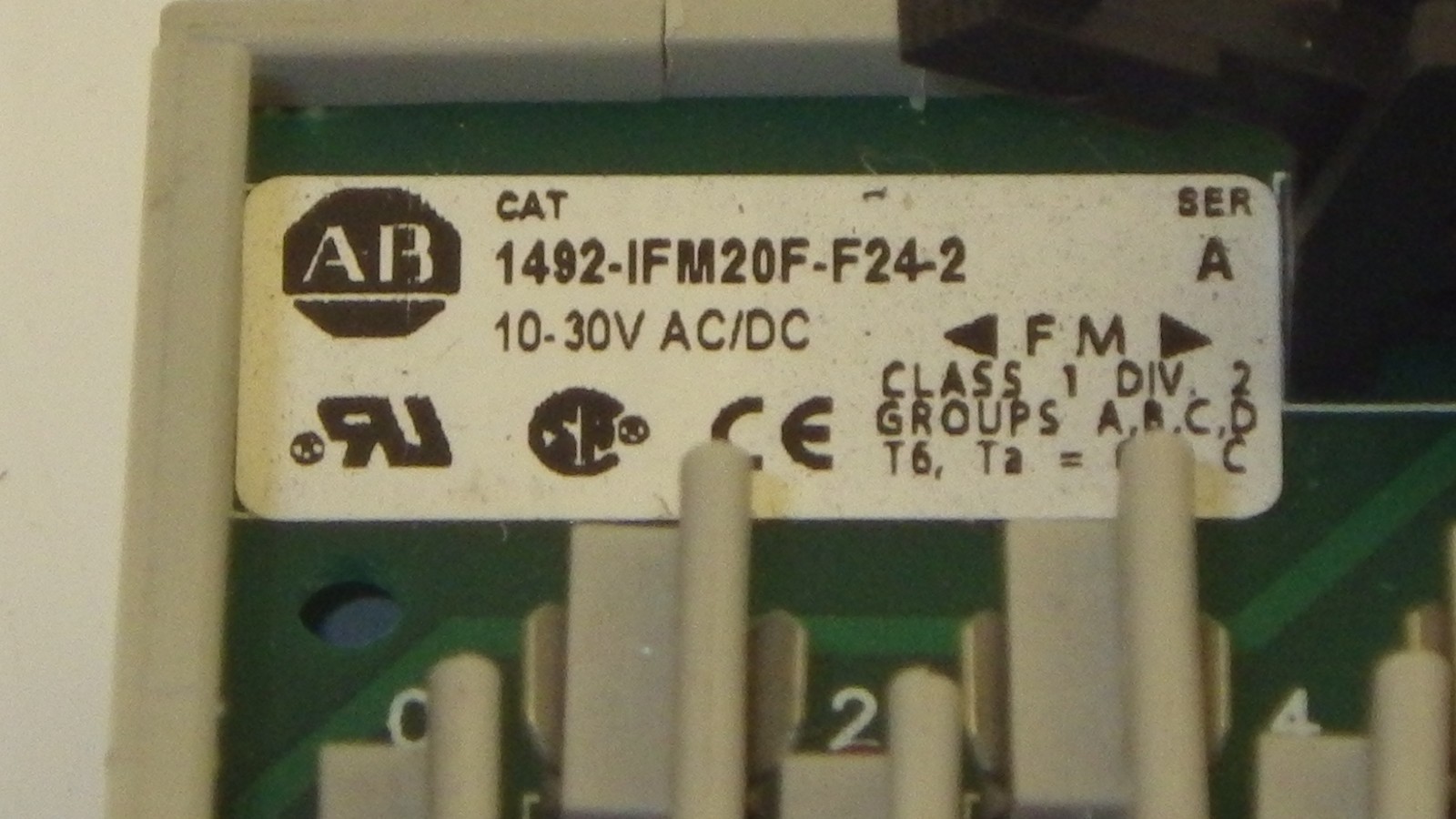 ALLEN BRADLEY FUSIBLE INTERFACE MODULE,1492-IFM20F-F24-2, USED | eBay