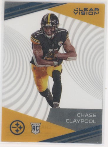 CHASE CLAYPOOL 2020 PANINI CHRONICLES ROOKIE CLEAR VISION #CV-15 RC | eBay